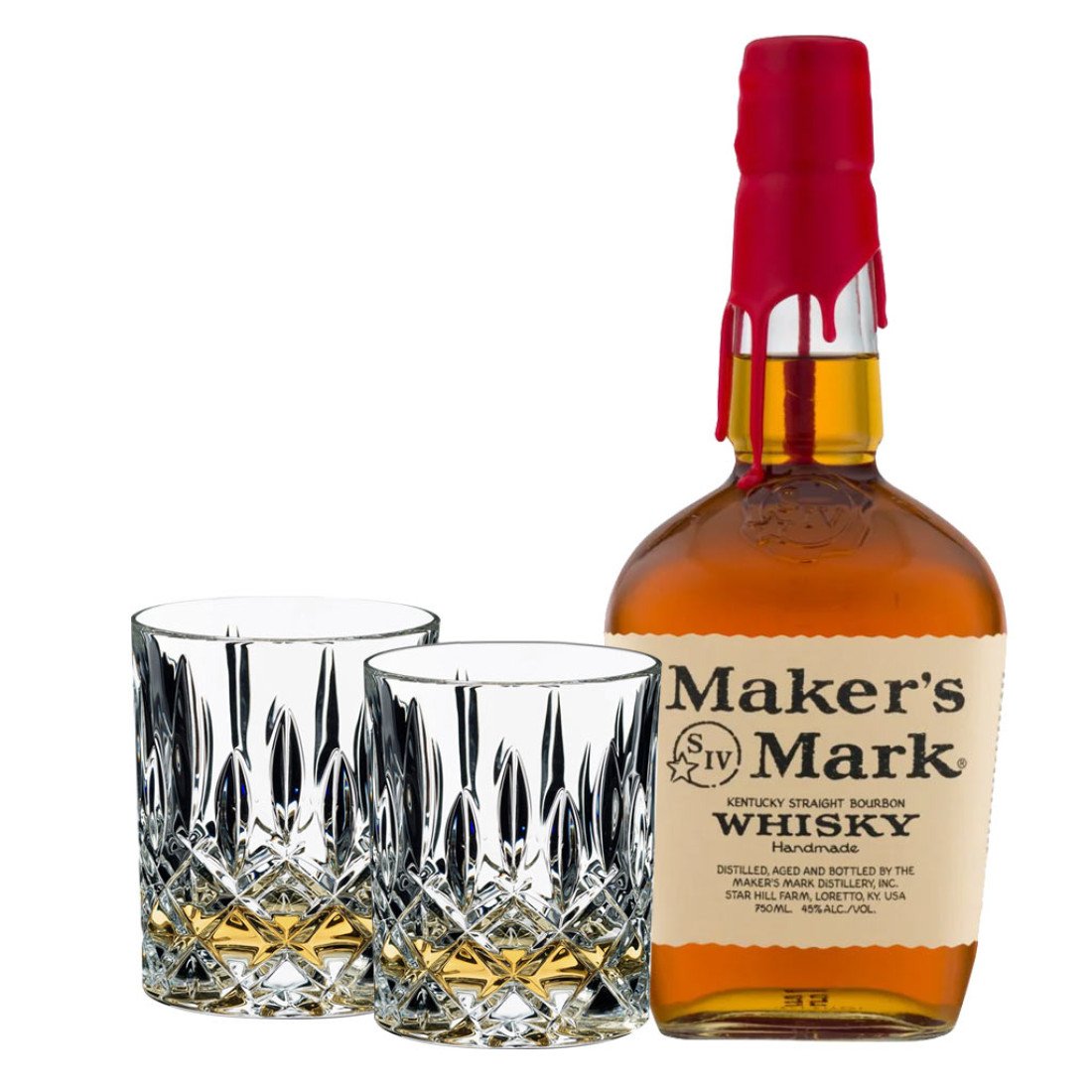 Maker’s Mark Bourbon And Riedel Glasses Gift Set - Shop Now
